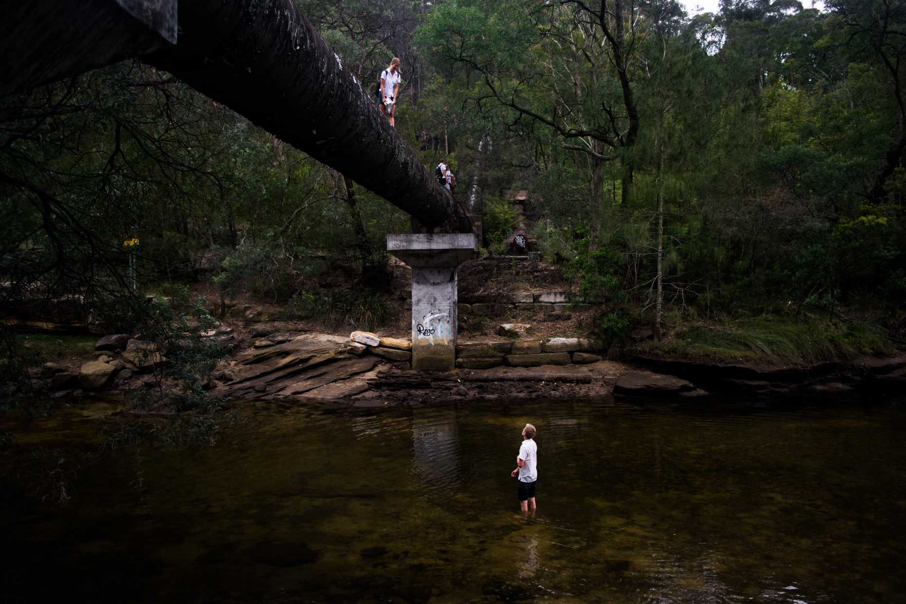 Blue fish point waterhole